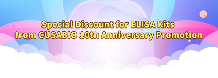 Cusabio 10th Anniversary, Special discount for Elisa Kits