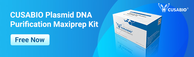 CUSABIO Plasmid DNA Purification Maxiprep Kit Free Trial Application